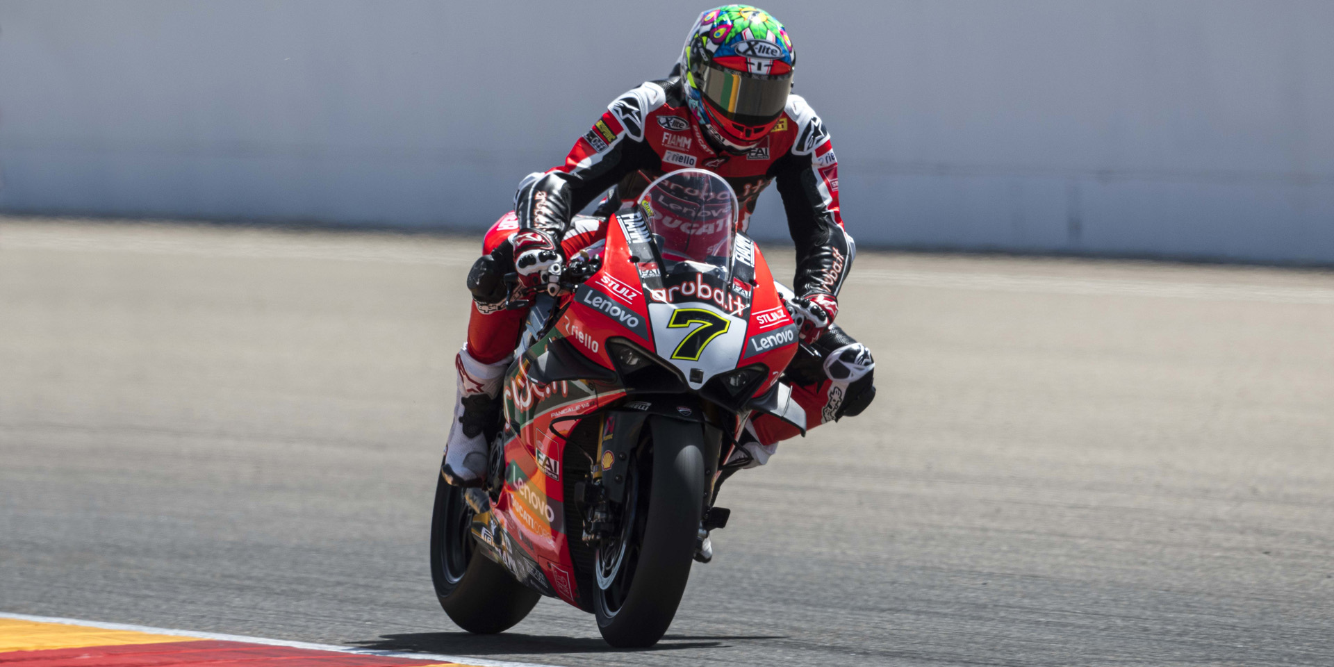 #CatalanWorldSBK. Scott Redding, Chaz Davies and the Aruba.it Racing ...