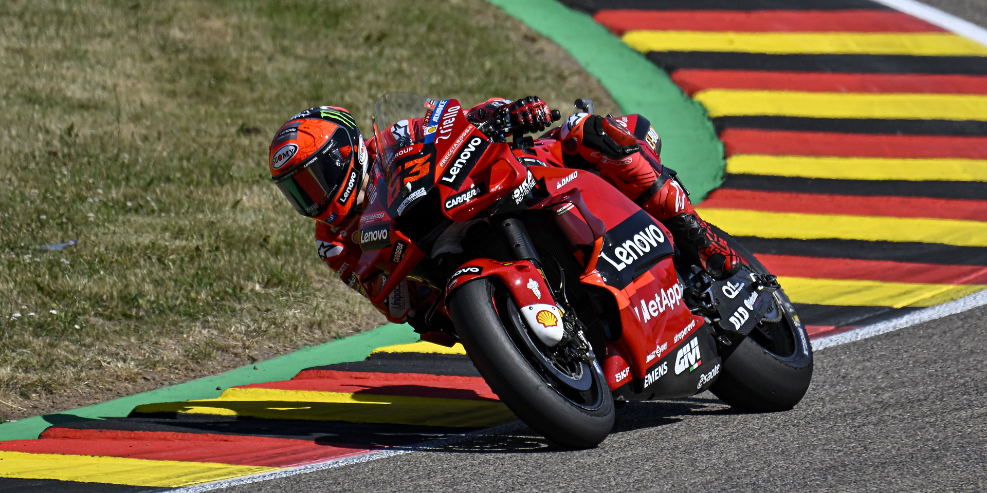 Three Ducatis lead the way in free practice for the German GP at the ...