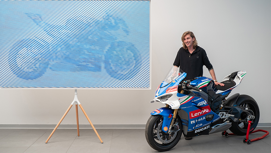 Work of Art - Andrea Crespi | Panigale V4 Tricolore Italia