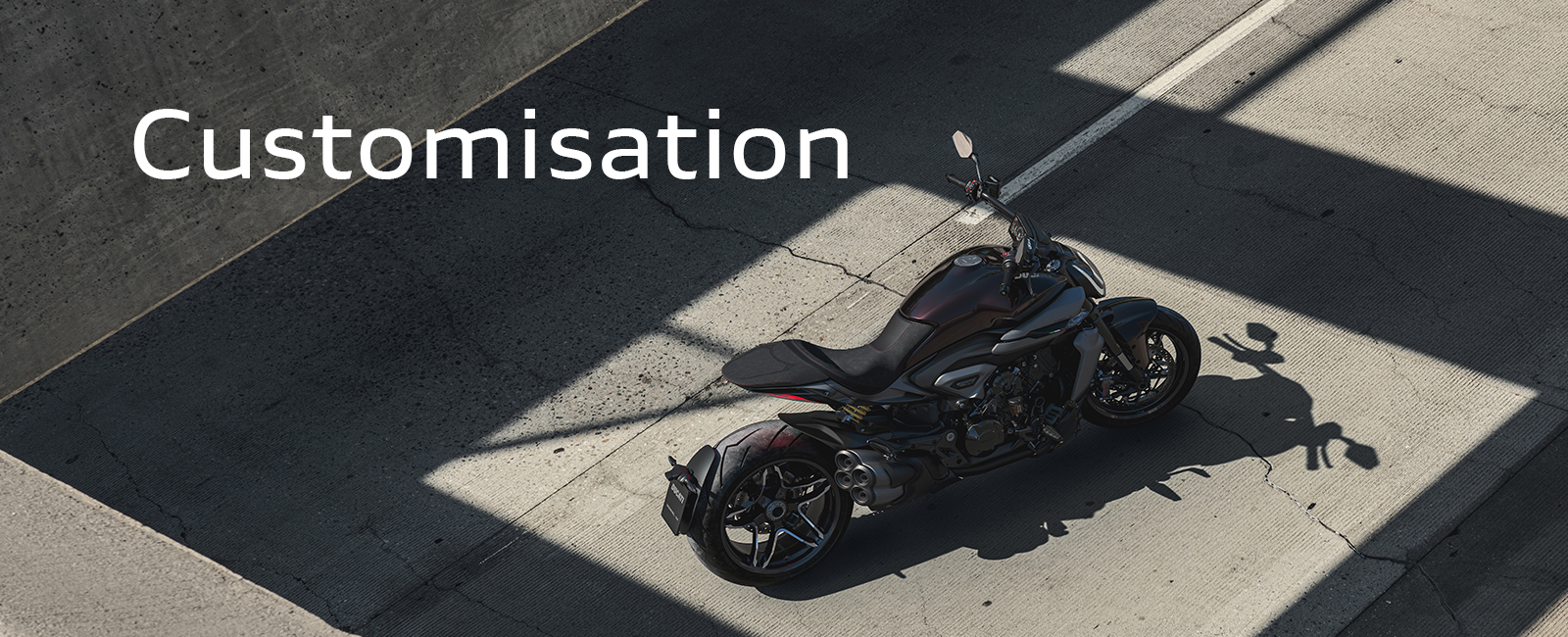 New XDiavel V4 - Feet Forward. Heads Turning.