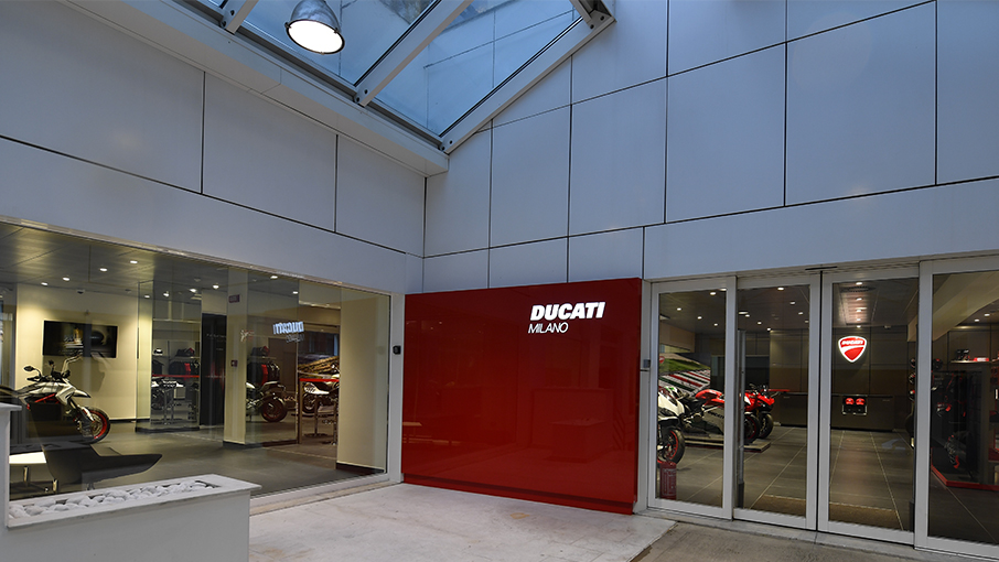 Inaugurazione nuovo store Ducati Milano