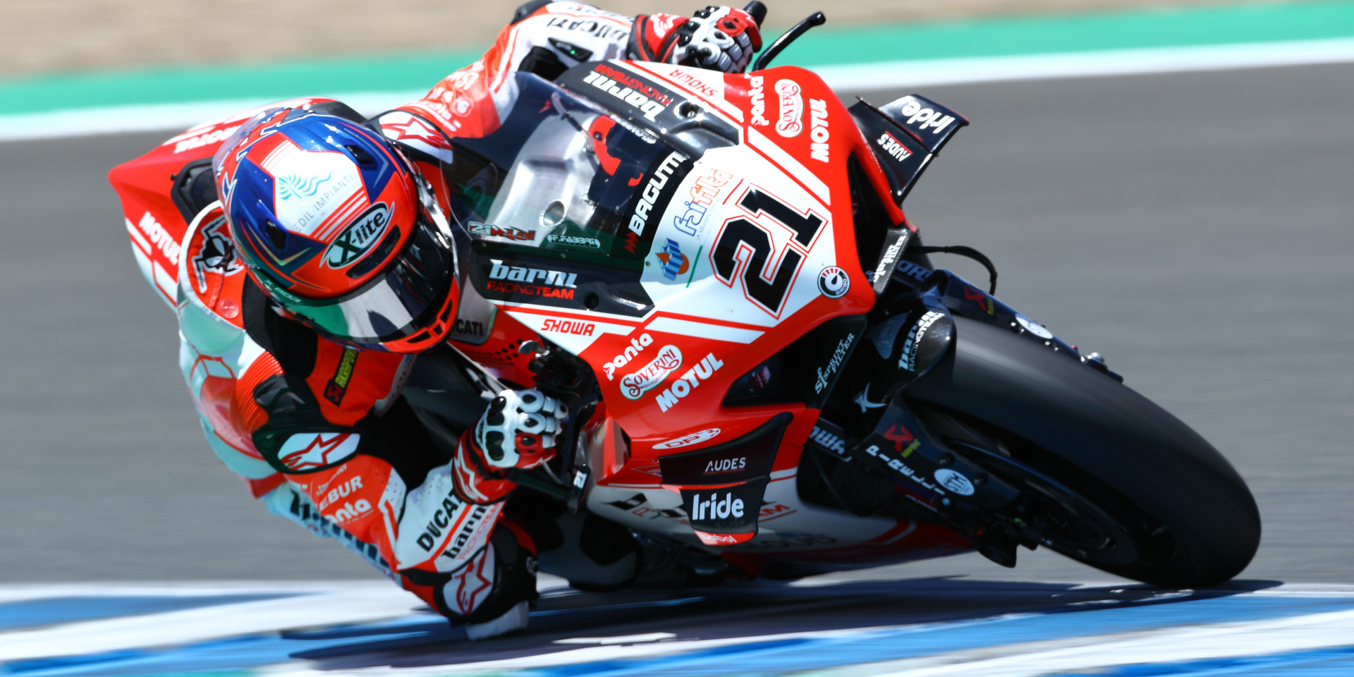 Rinaldi on defense takes the tenth place in race 1 at Jerez