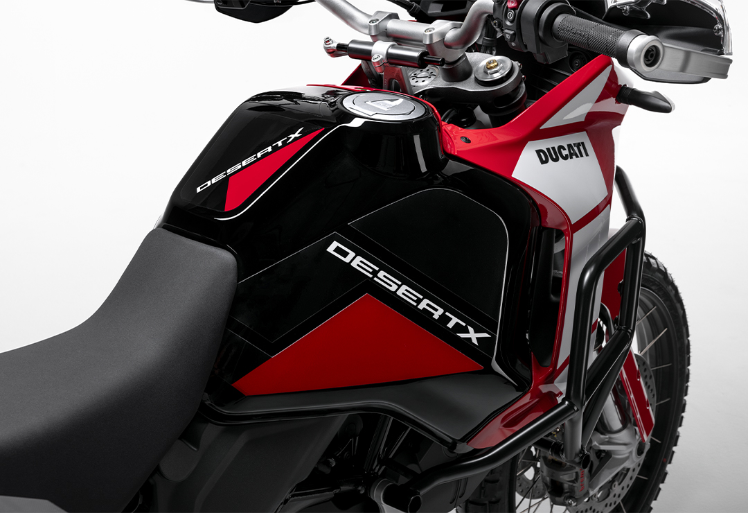 DesertX 2025 Design | Bold Adventure-Ready Style by Ducati Motorcycles