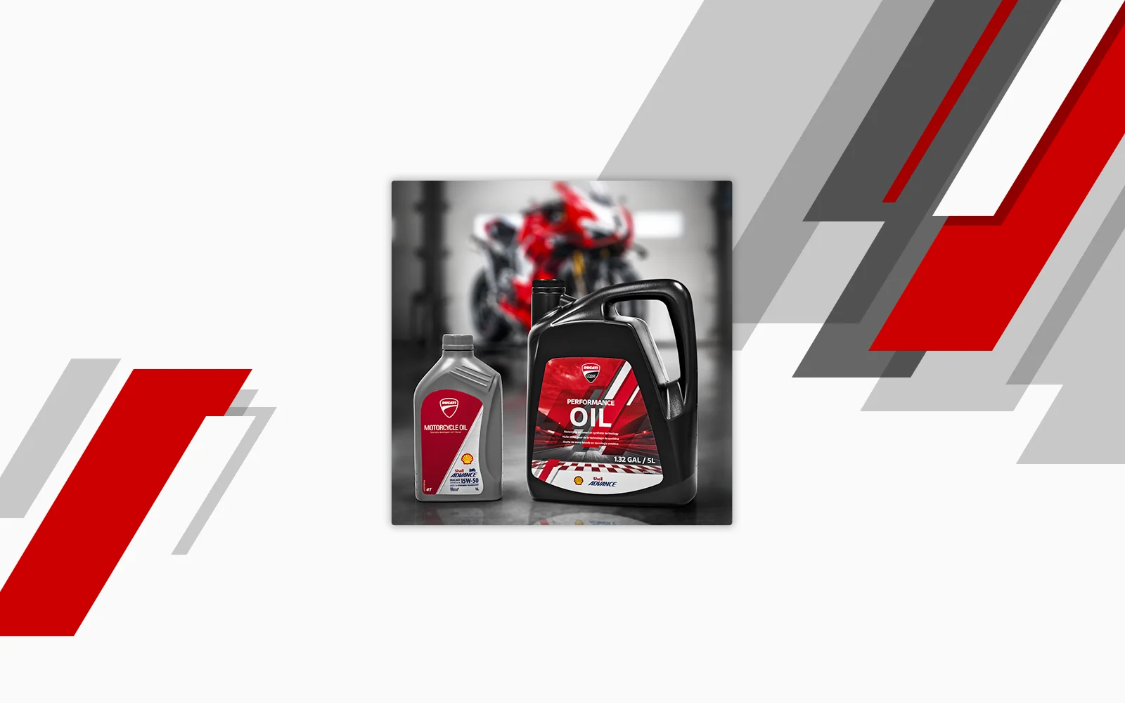 Ducati Lubricants Powered by Shell Advance - Services and Maintenance