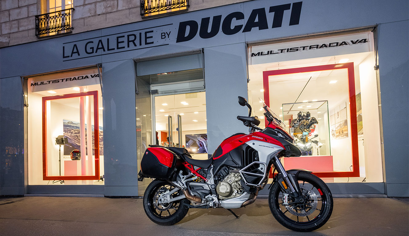 Ducati opens a pop-up store in Paris completely dedicated to the ...