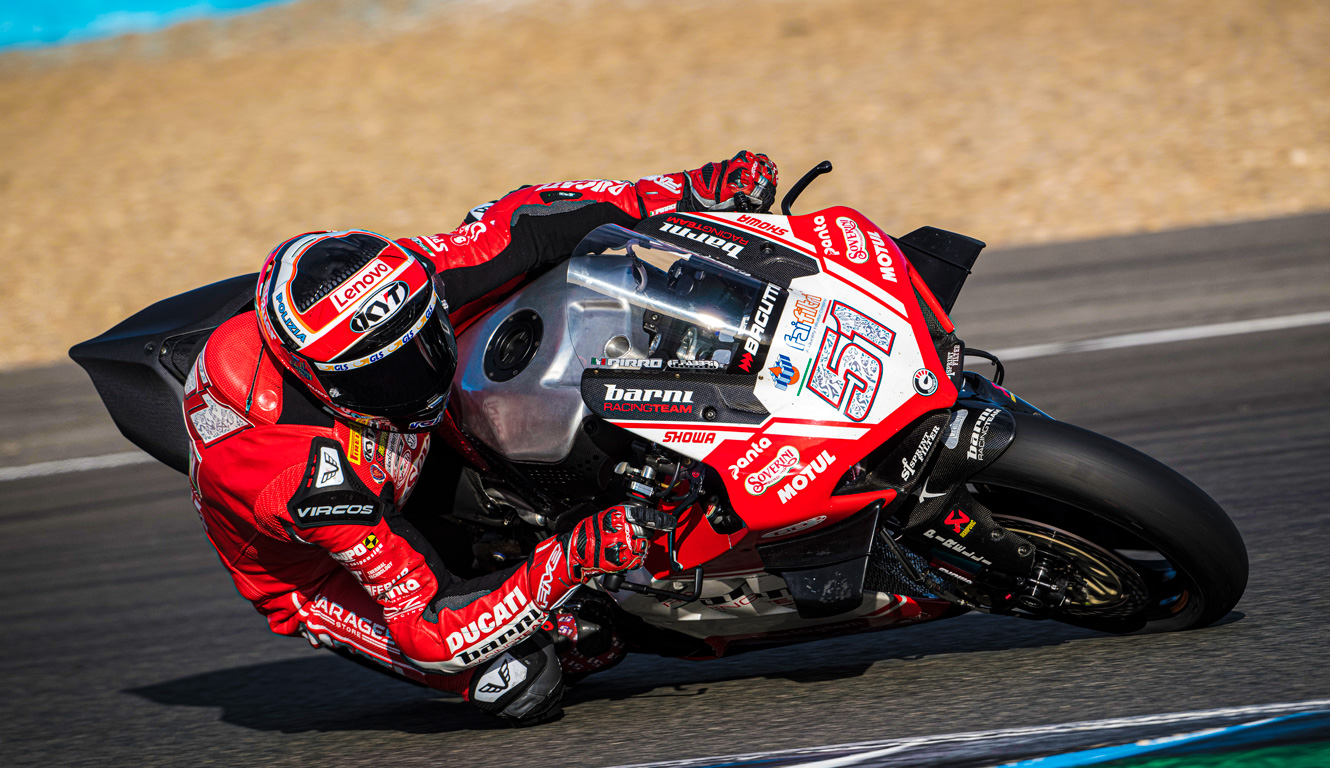 Barni Racing Team concluded the two-days test at Jerez