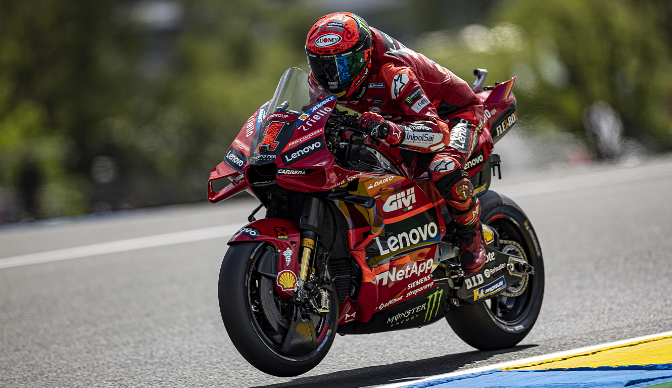 MotoGP arrives in Italy. The Ducati Lenovo Team is ready to tackle its ...