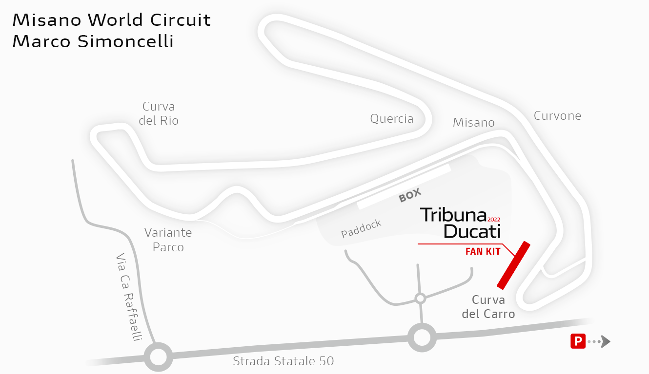Ducati Grandstands MotoGP Misano 2022