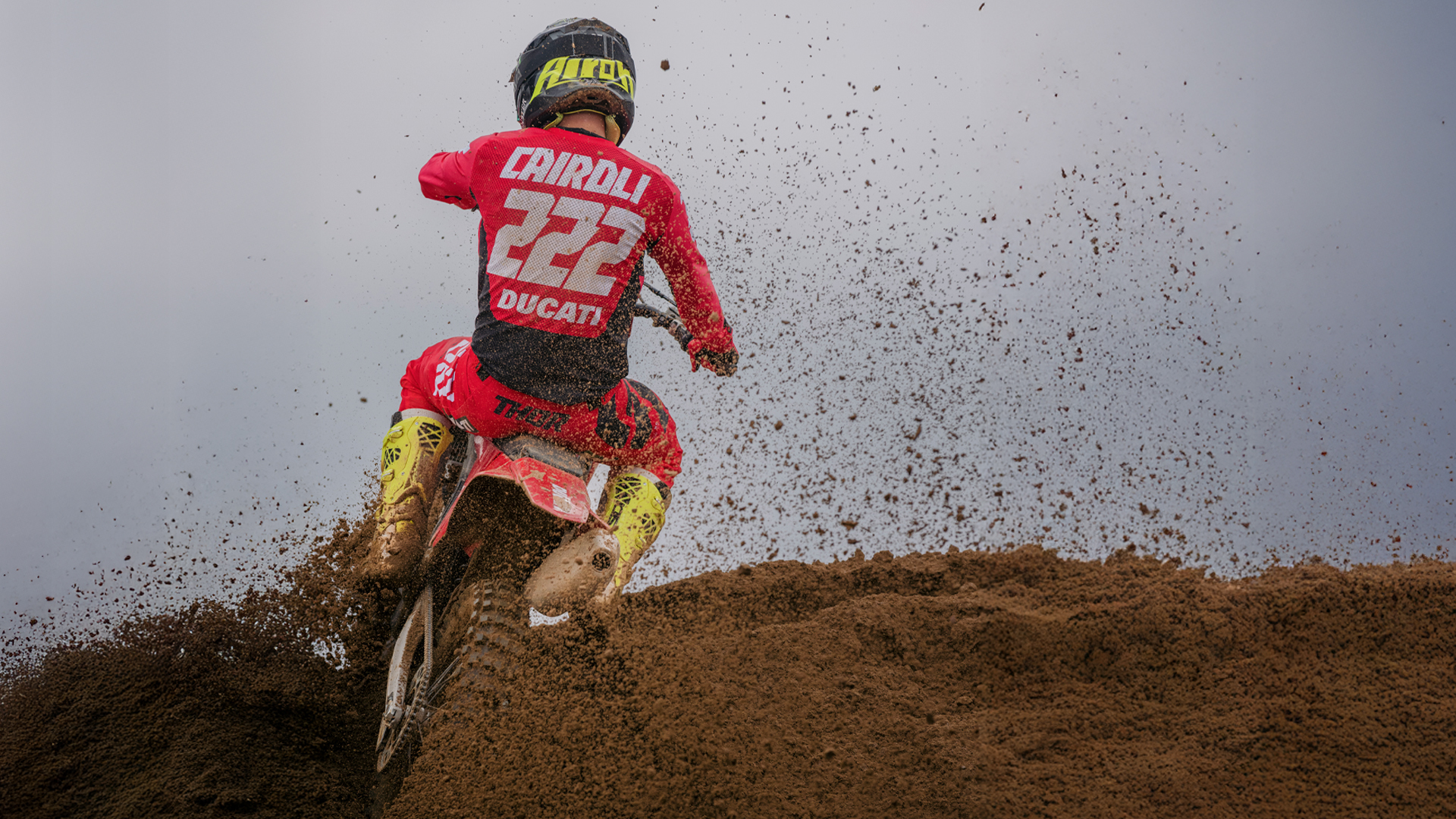 Nouvelle Ducati Desmo450 MX: la première motocross Ducati