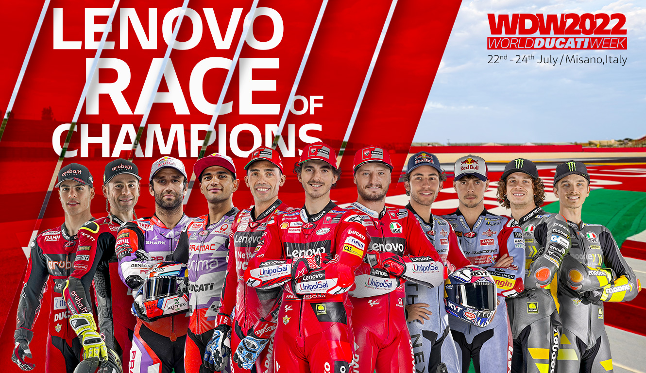 World Ducati Week 2022 presented: challenges on track, world premieres ...
