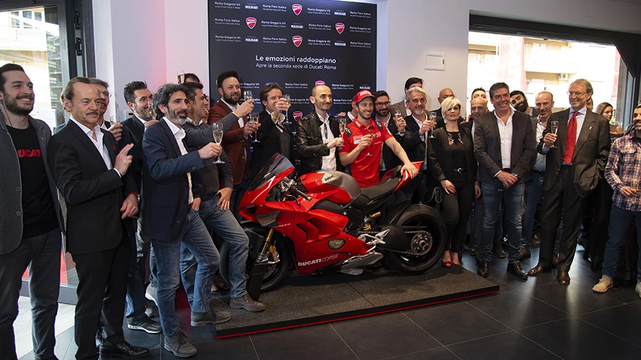Ducati opens second flagship store in Rome