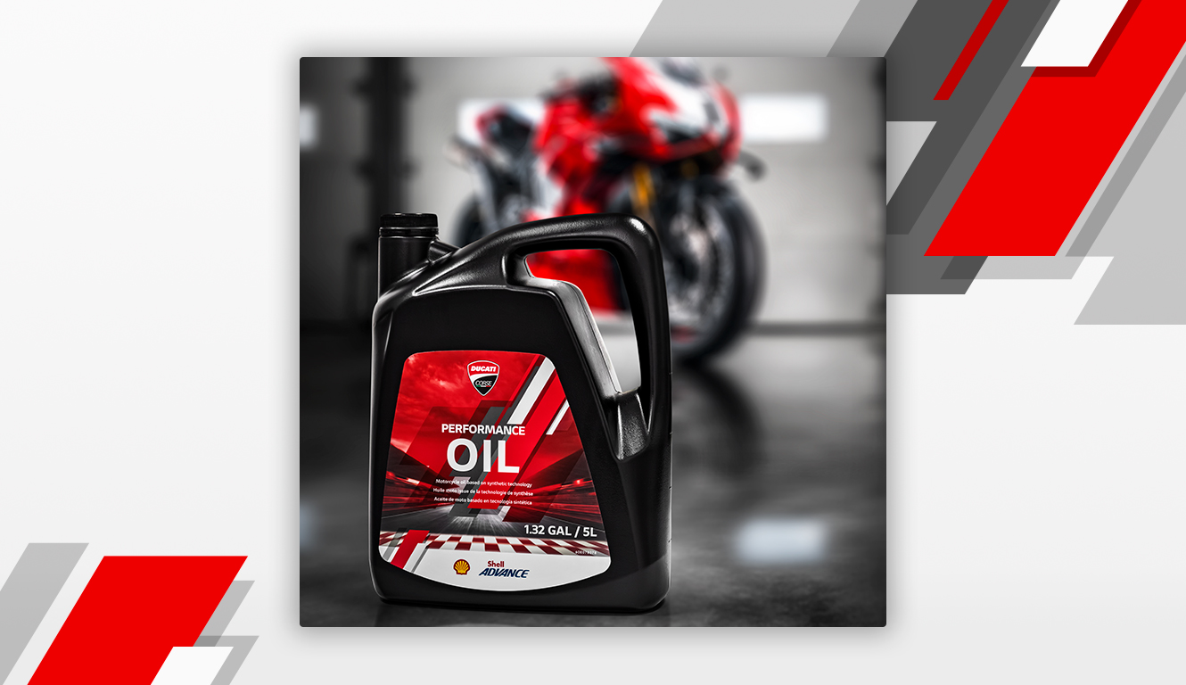 Ducati Corse Performance Oil powered by Shell Advance: developed in ...