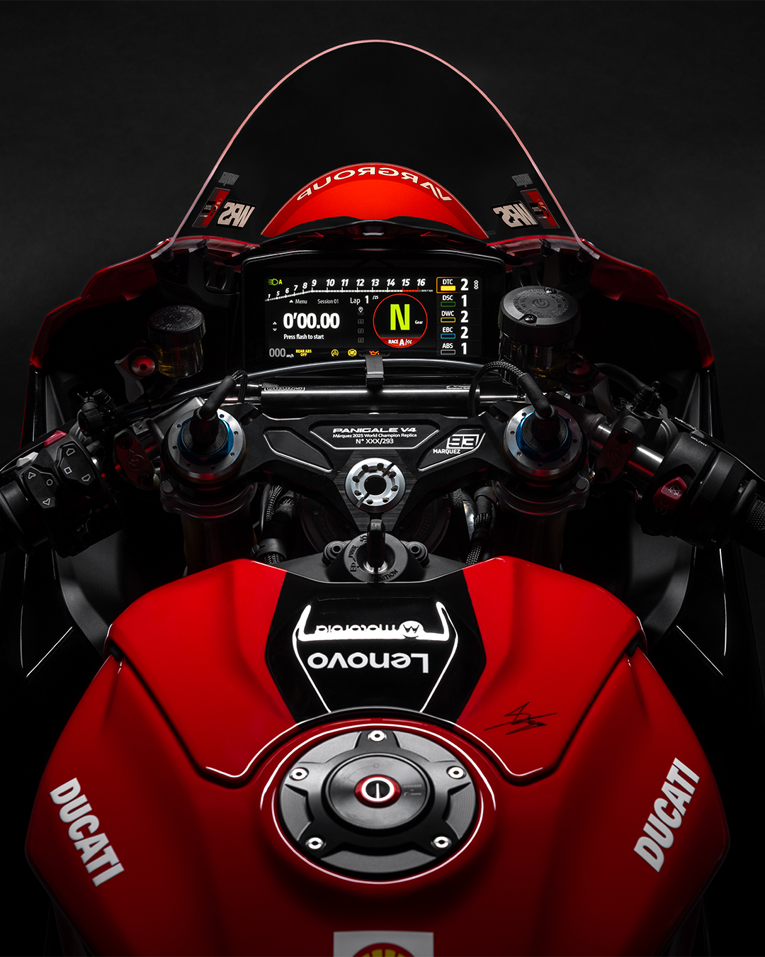 Panigale V4 Réplique du Champion du Monde Márquez 2025