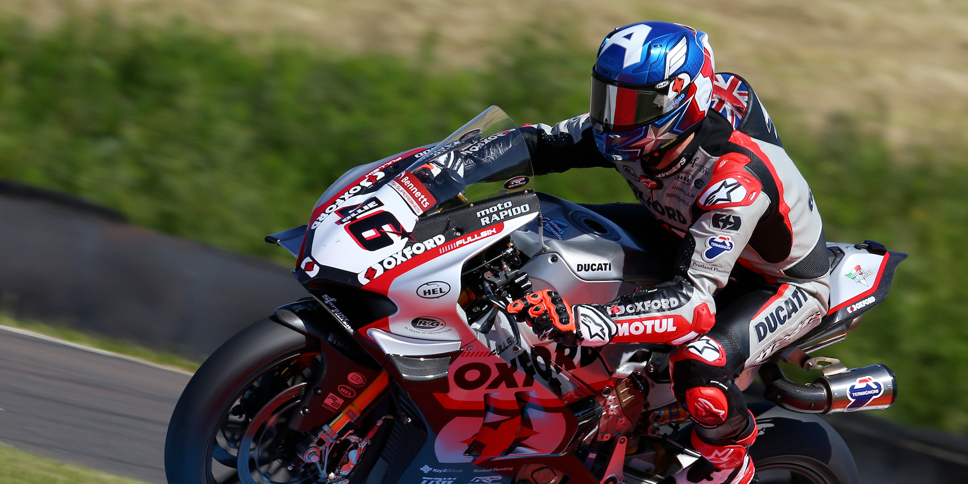 Oxford Racing Ducati Race report - Knockhill rd 5