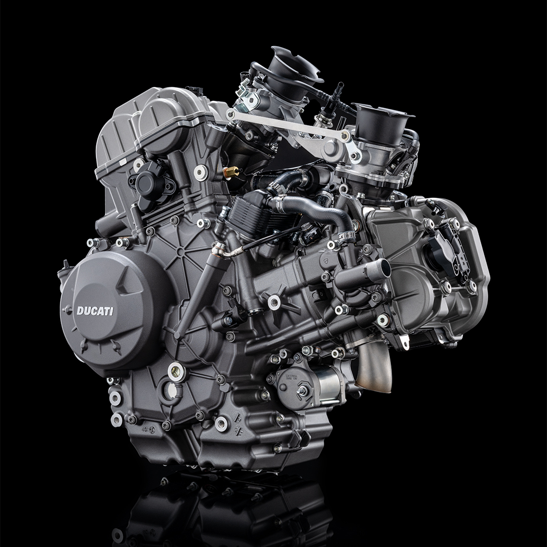 New V2 Engine: Ducati's lightest twin-cylinder engine