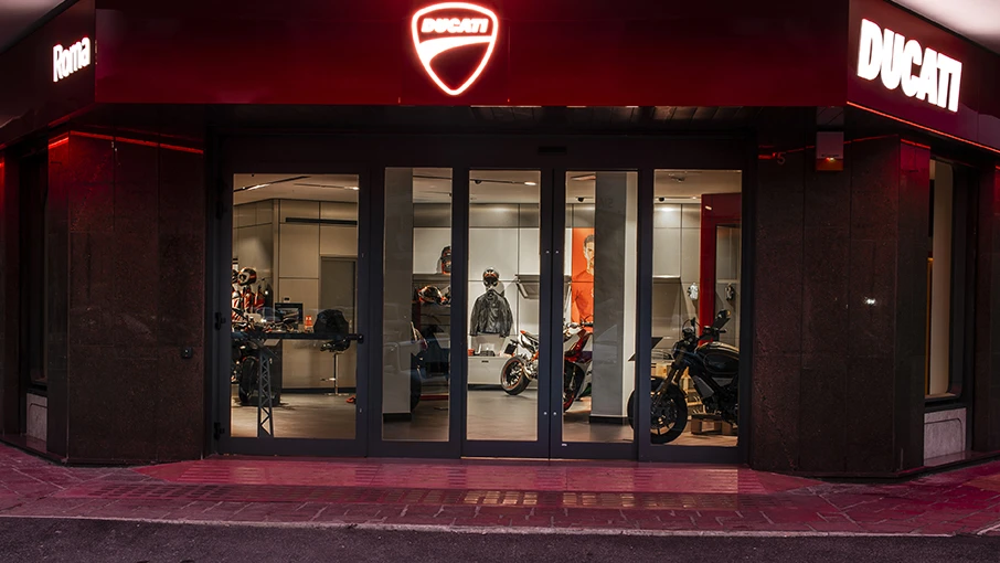 Ducati opens second flagship store in Rome