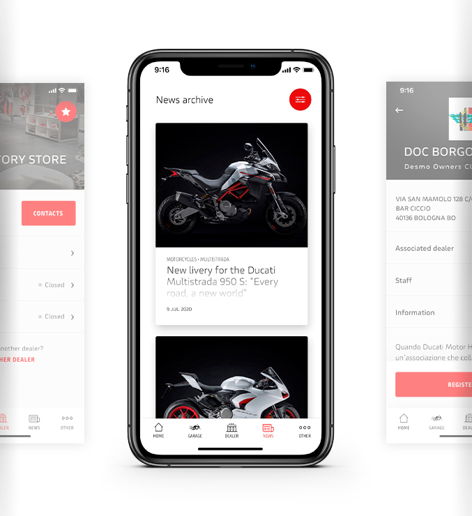 MyDucati App – Controla tu moto, servicios y comunidad Ducati