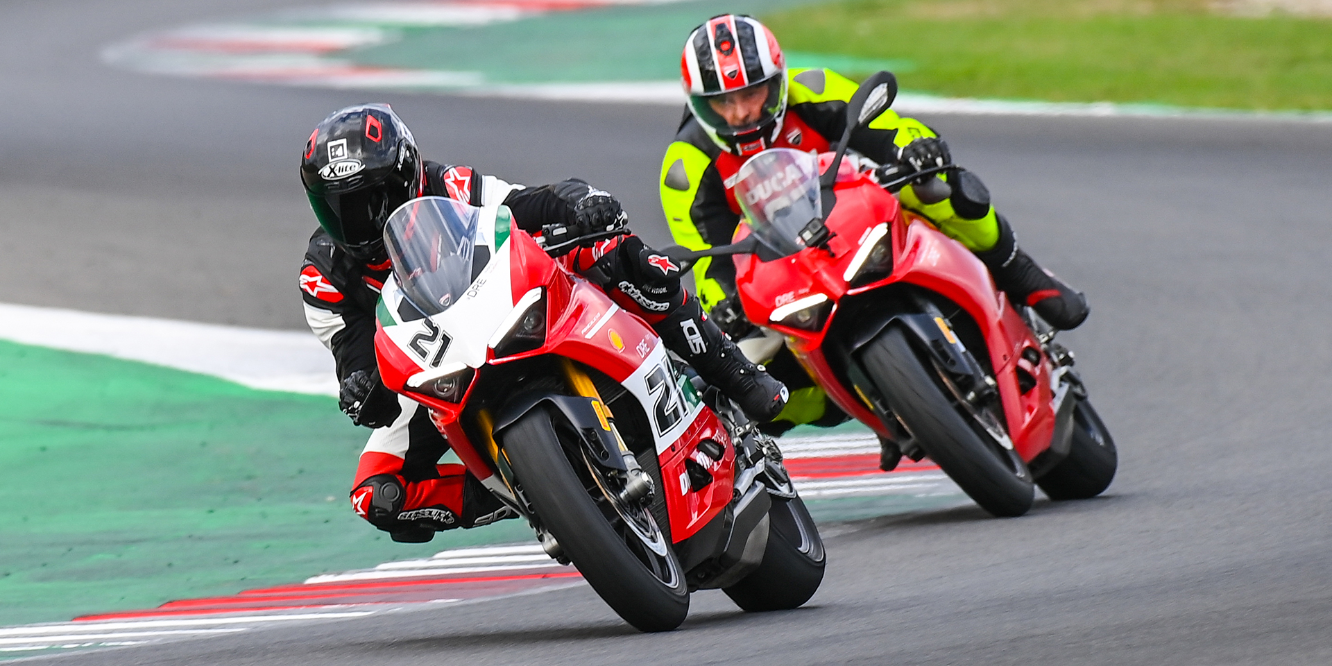 DRE Academy 2024: dream days riding Ducatis