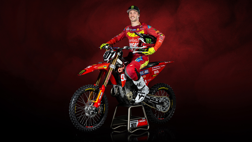 Mattia Guadagnini - Pilote MXGP officiel Ducati