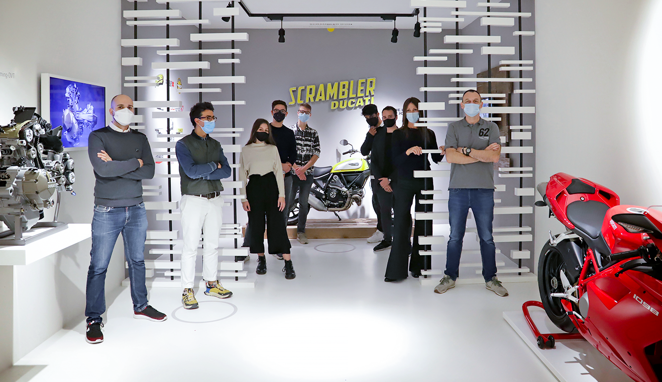Design students create the Ducati Scrambler of the future