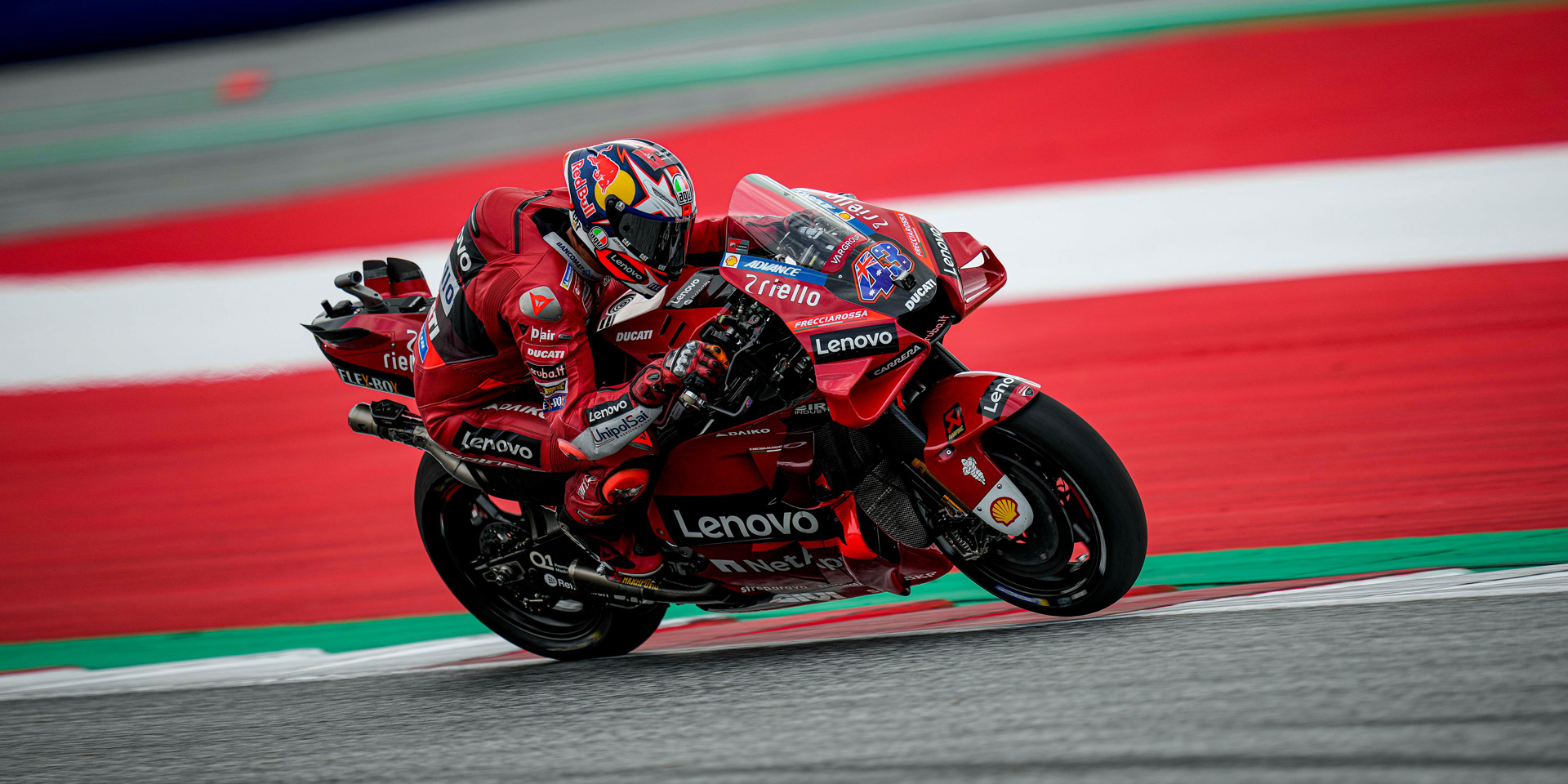Ducati front row lockout in the Austrian GP with Bagnaia second, Miller ...