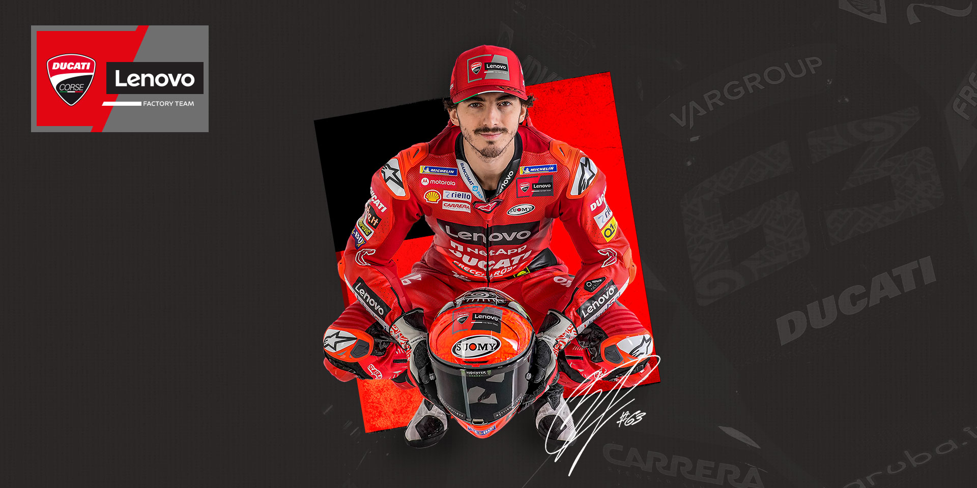 Francesco Bagnaia y Ducati, juntos hasta 2024