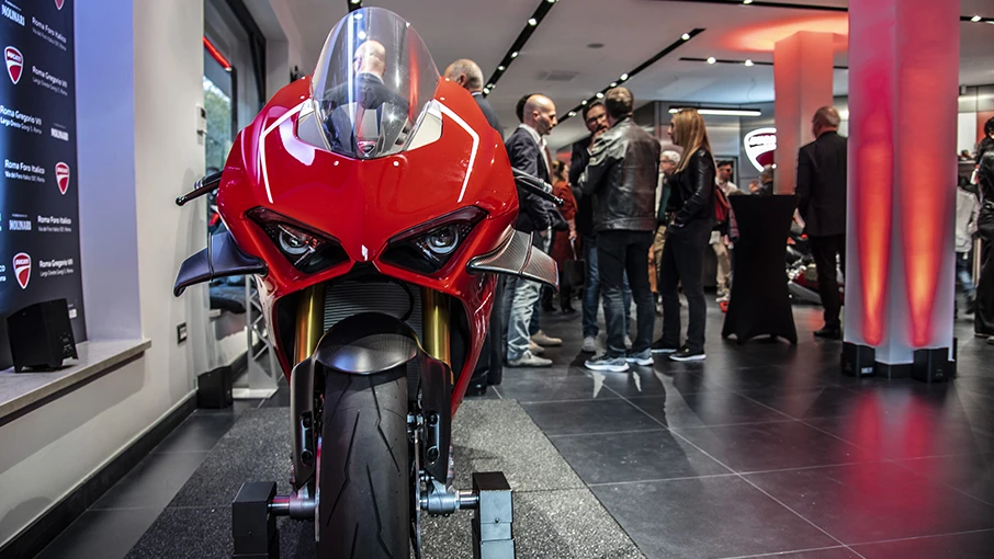 Ducati opens second flagship store in Rome