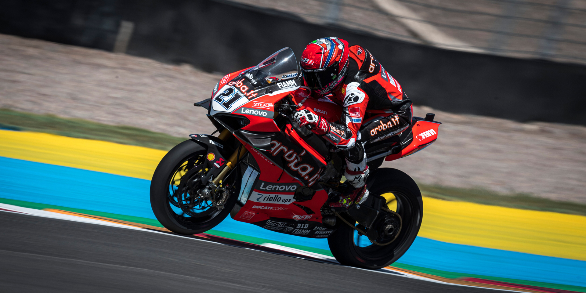 #ARGWorldSBK Race-1 Precious podium finish for Rinaldi at the end of a ...