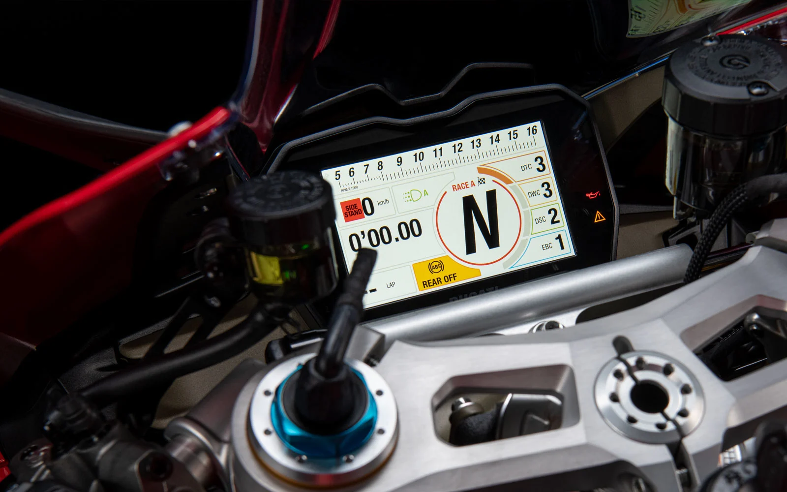 Electronic controls Ducati Panigale V4