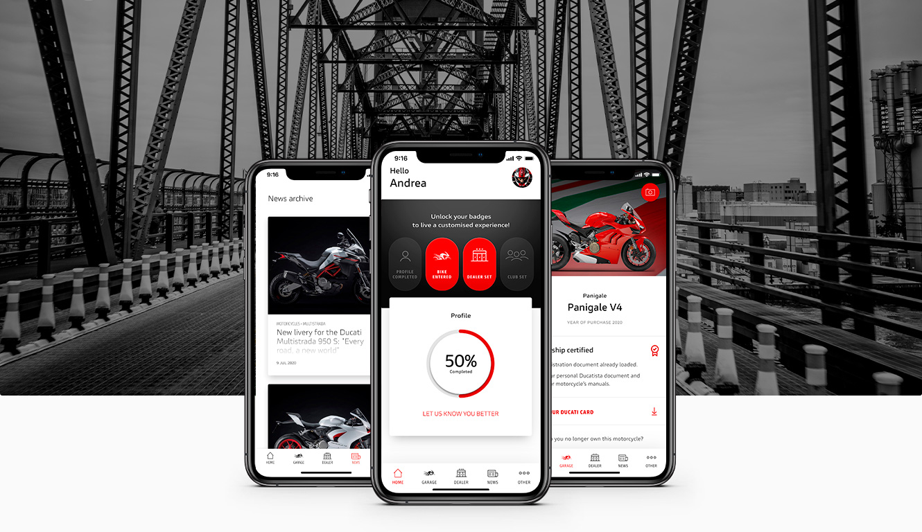 MyDucati App | Ducati Deutschland