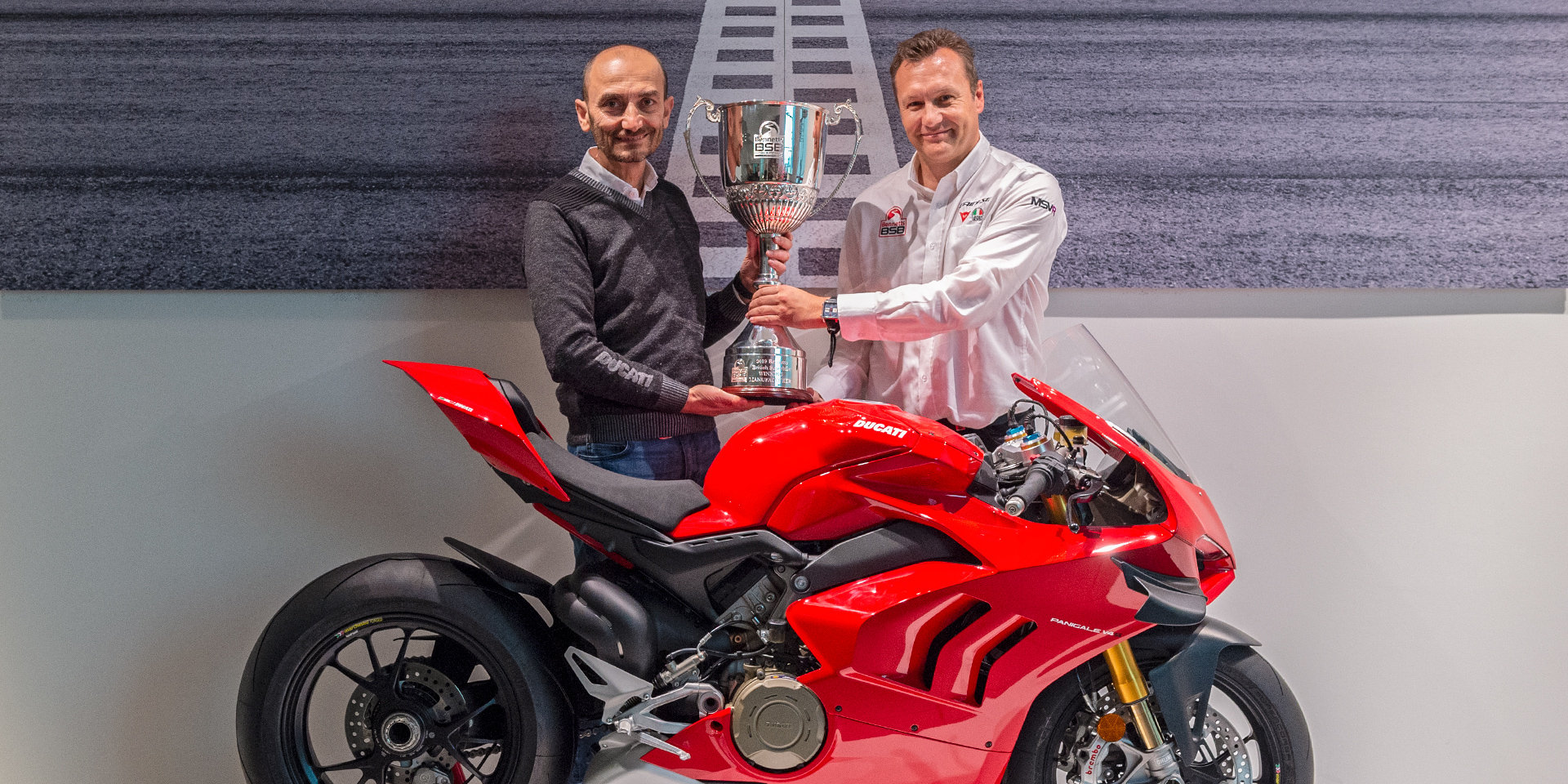 Ducati presented with 2019 Winning Manufacturer trophy in Bologna