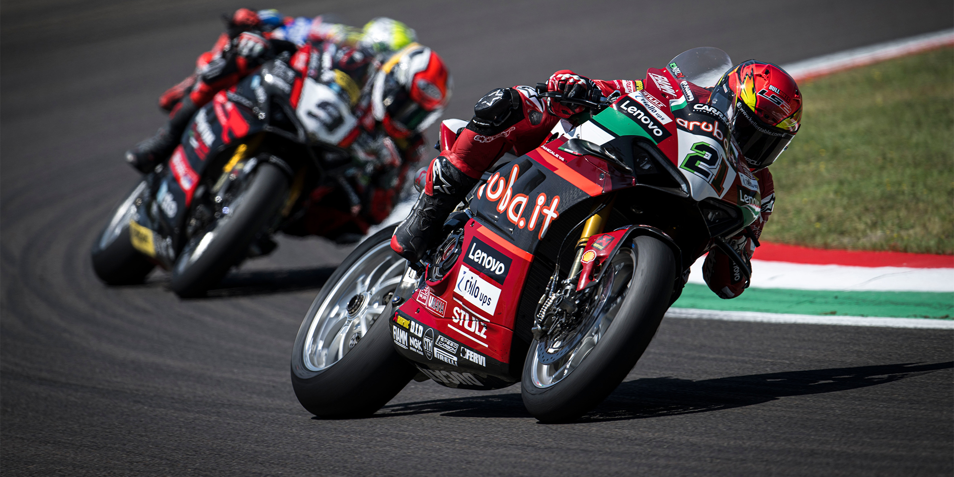 Bautista takes his first win at Imola after a thrilling battle. Gutsy ...