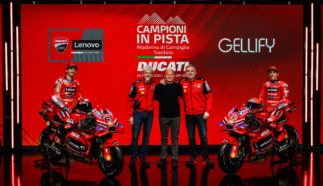 GELLIFY accende i motori con Ducati Corse: una partnership in MotoGP ...