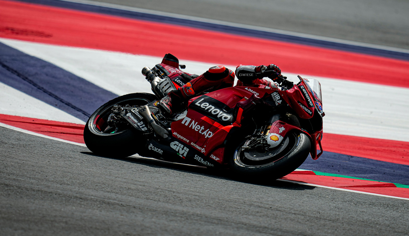 Primera fila toda Ducati en el GP de Austria en el Red Bull Ring con ...