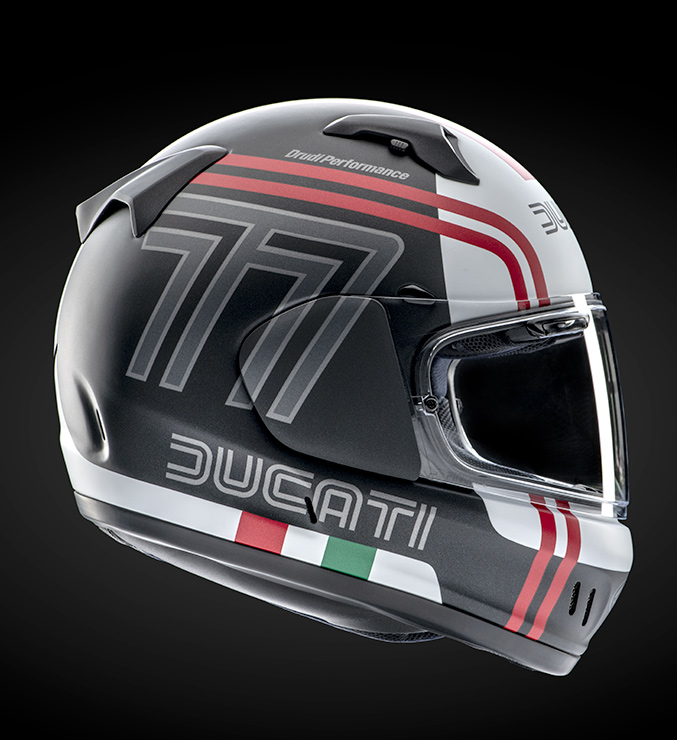 Ducati helmets: safety and style start with the head