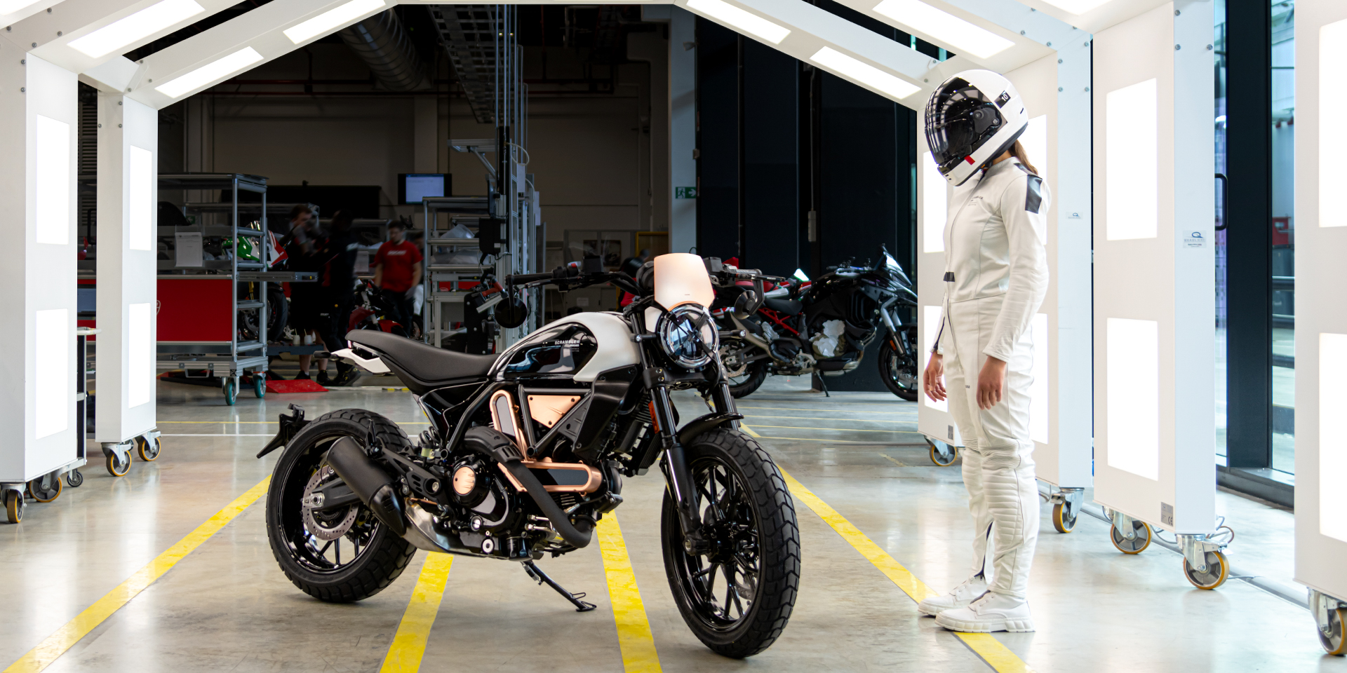 Scrambler Ducati & Rizoma: The Production Begins