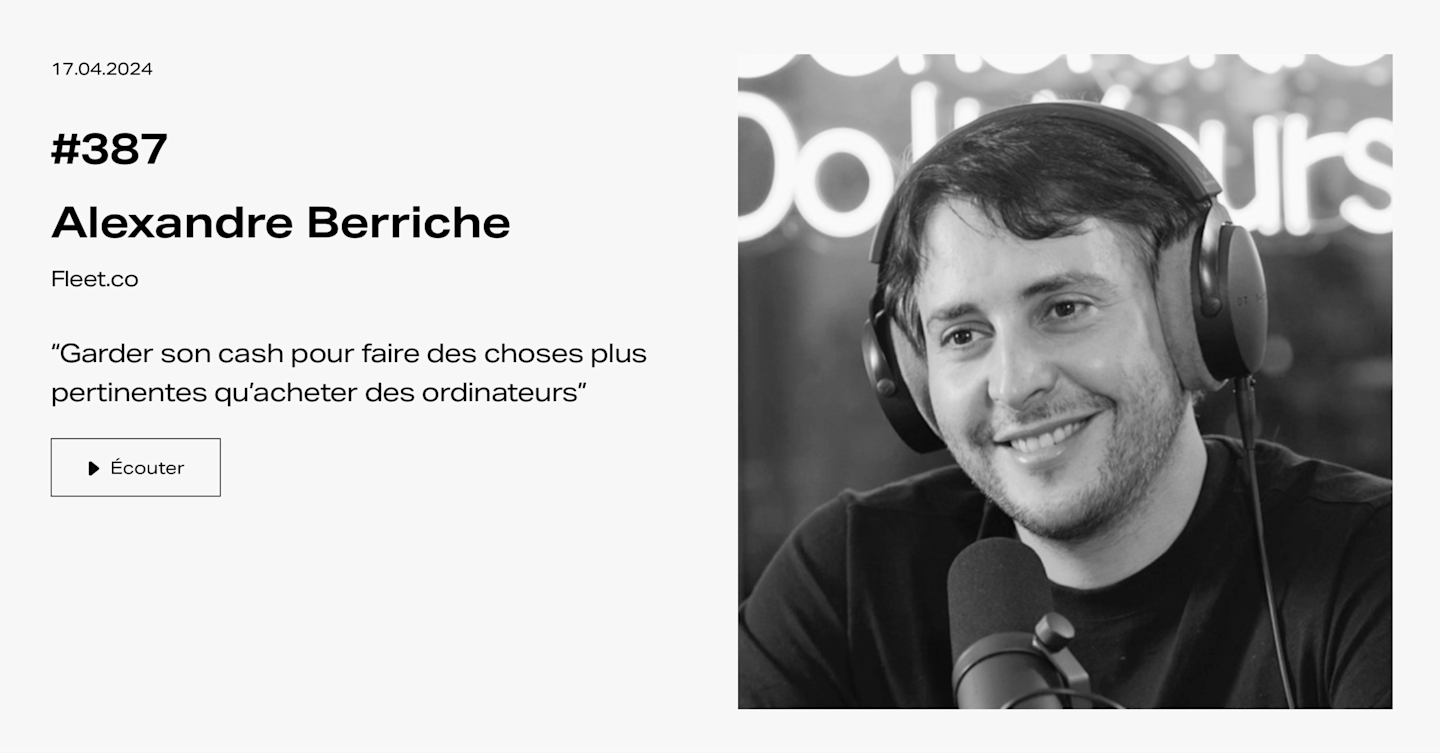 Découvrez l'interview d’Alexandre Berriche sur le podcast GDIY ! - Blog
