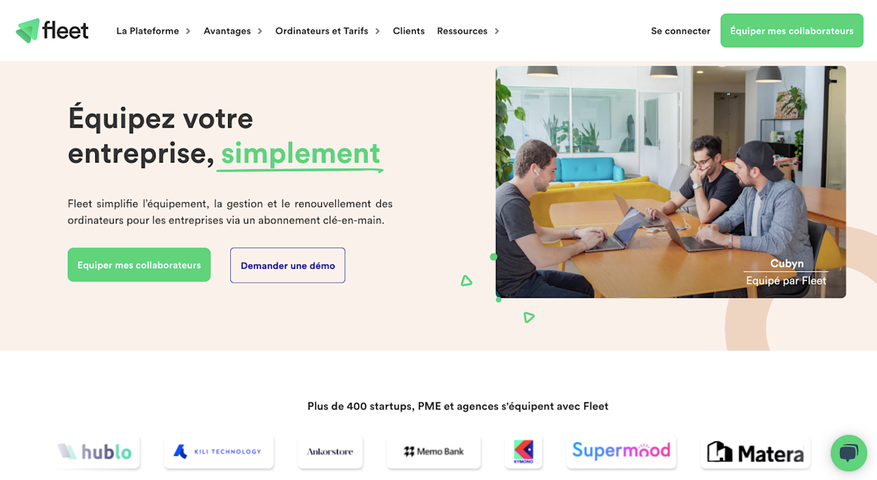 La refonte du site web de Fleet en 7 étapes - Blog