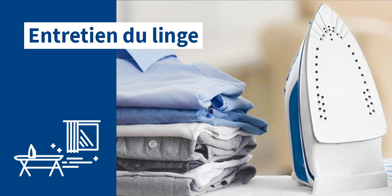 Entretien du linge - Service aux personnes âgées - Ouihelp