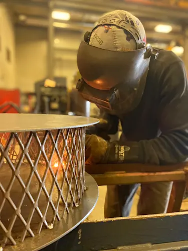 Radon Cages | Projects | 4E Welding & Design Inc.