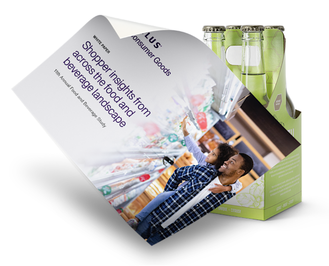 Annual Food and Beverage Study: Shopper insights | TELUS Agriculture ...
