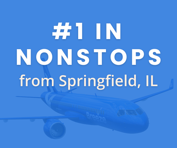 Flight Deals From Springfield, IL | Breeze Airways