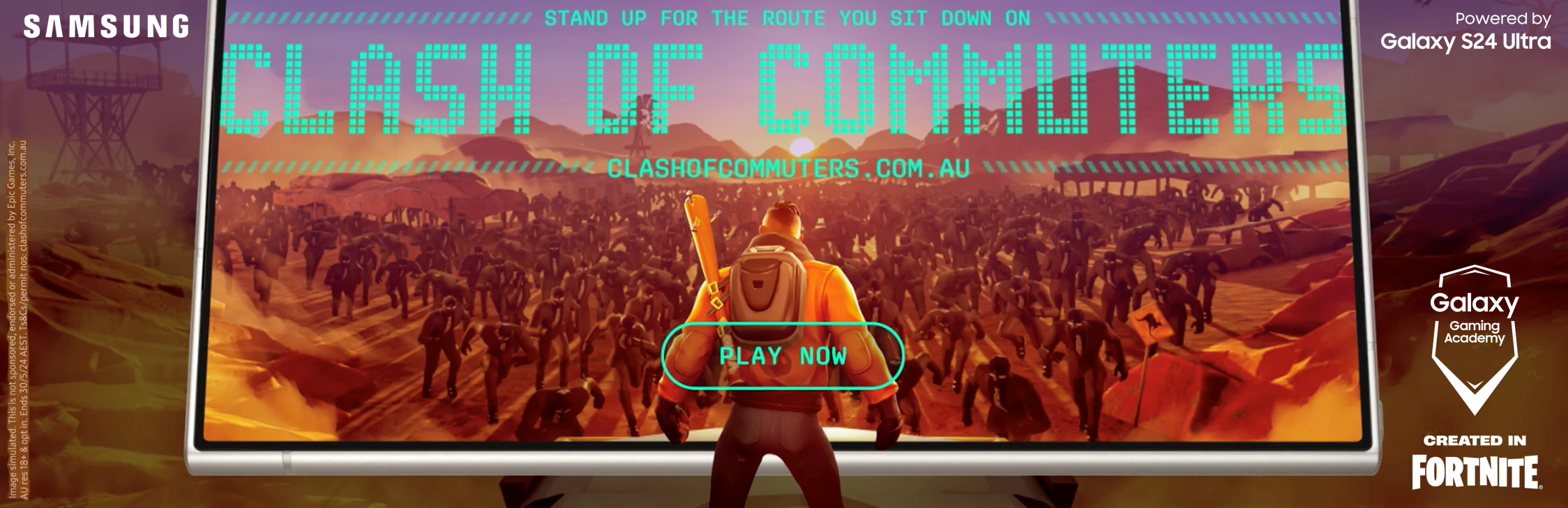 Are you game for Fortnite x Samsung’s Clash of Commuters? - JB Hi-Fi