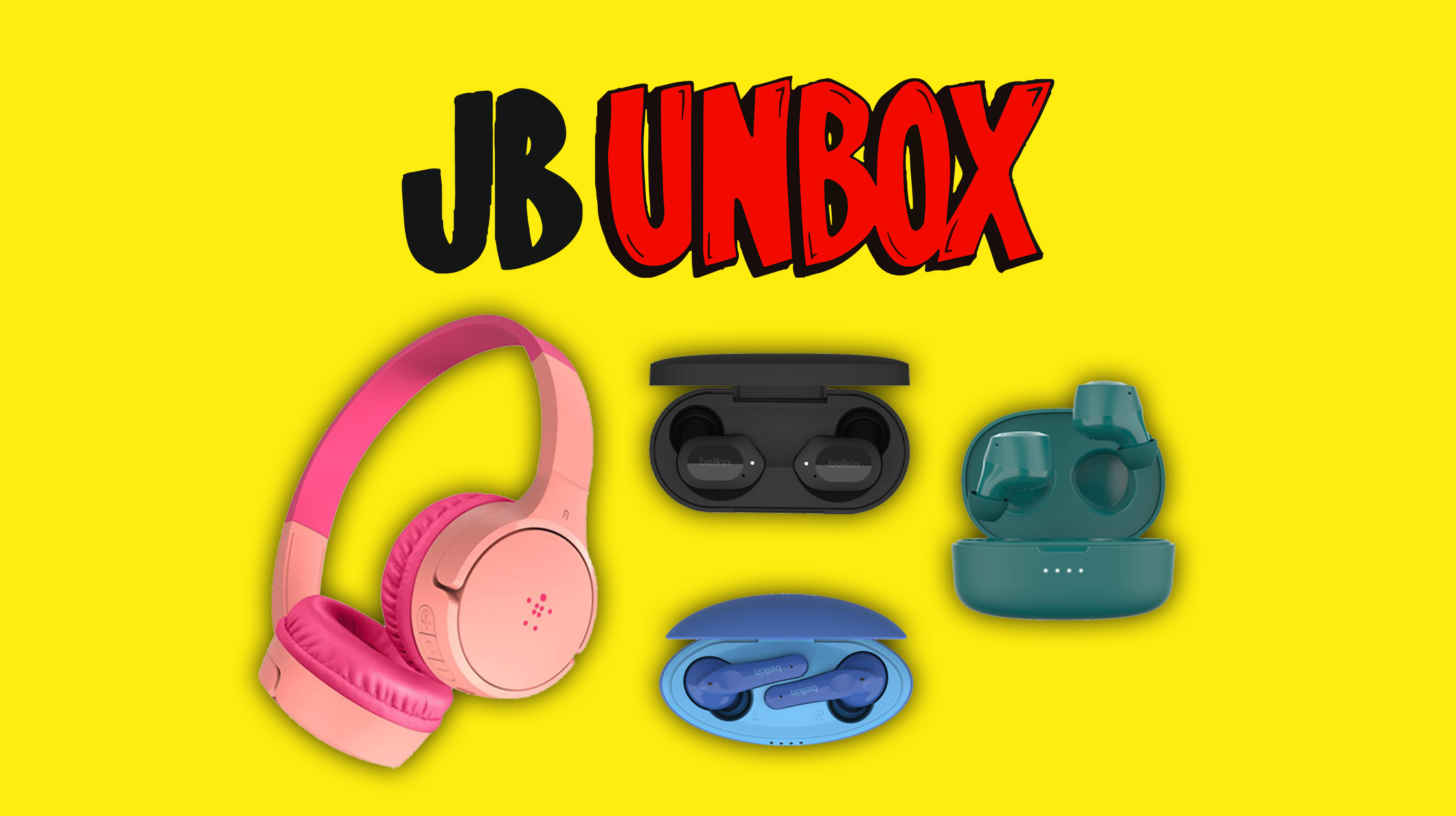JB Unboxed: Belkin SoundForm range for kids - JB Hi-Fi