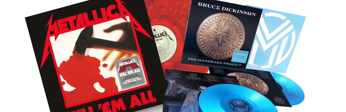 Get your claws on red hot records from two legends of metal - JB Hi-Fi