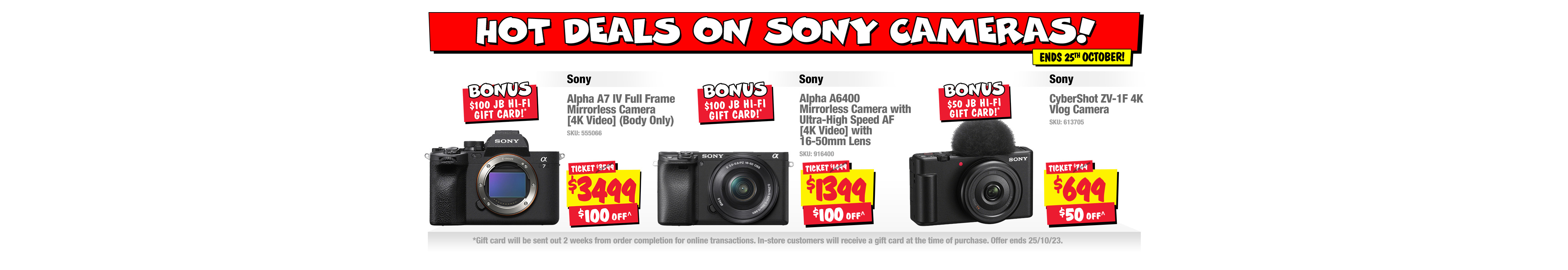 Big Brand Camera Bonanza - JB Hi-Fi