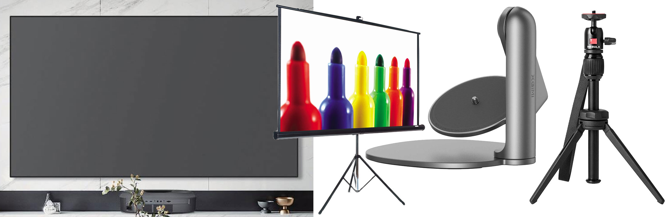 Screen solutions and practical projector kit - JB Hi-Fi