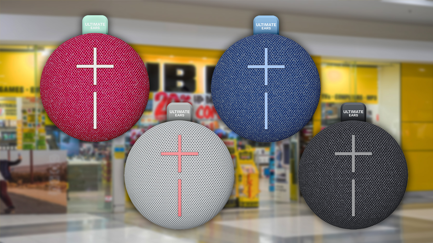 The UE Miniroll has huge sound in a tiny speaker - JB Hi-Fi