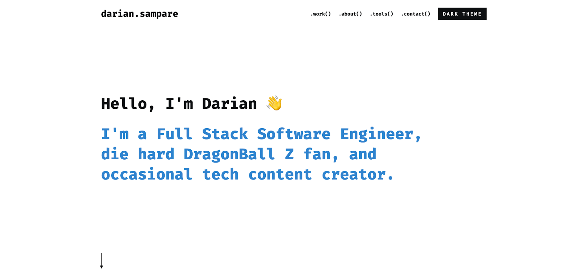 Darian Sampare | Full Stack Software Engineer