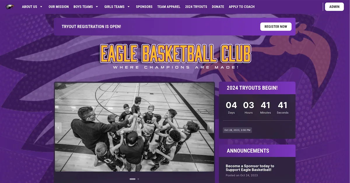 How To Make a Youth Basketball Website in 2025 | Jersey Watch